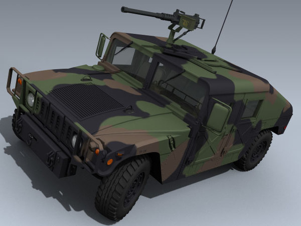 modelo 3d M1026 HMMWV (Ejército de los EE. UU. OTAN) - TurboSquid 982473