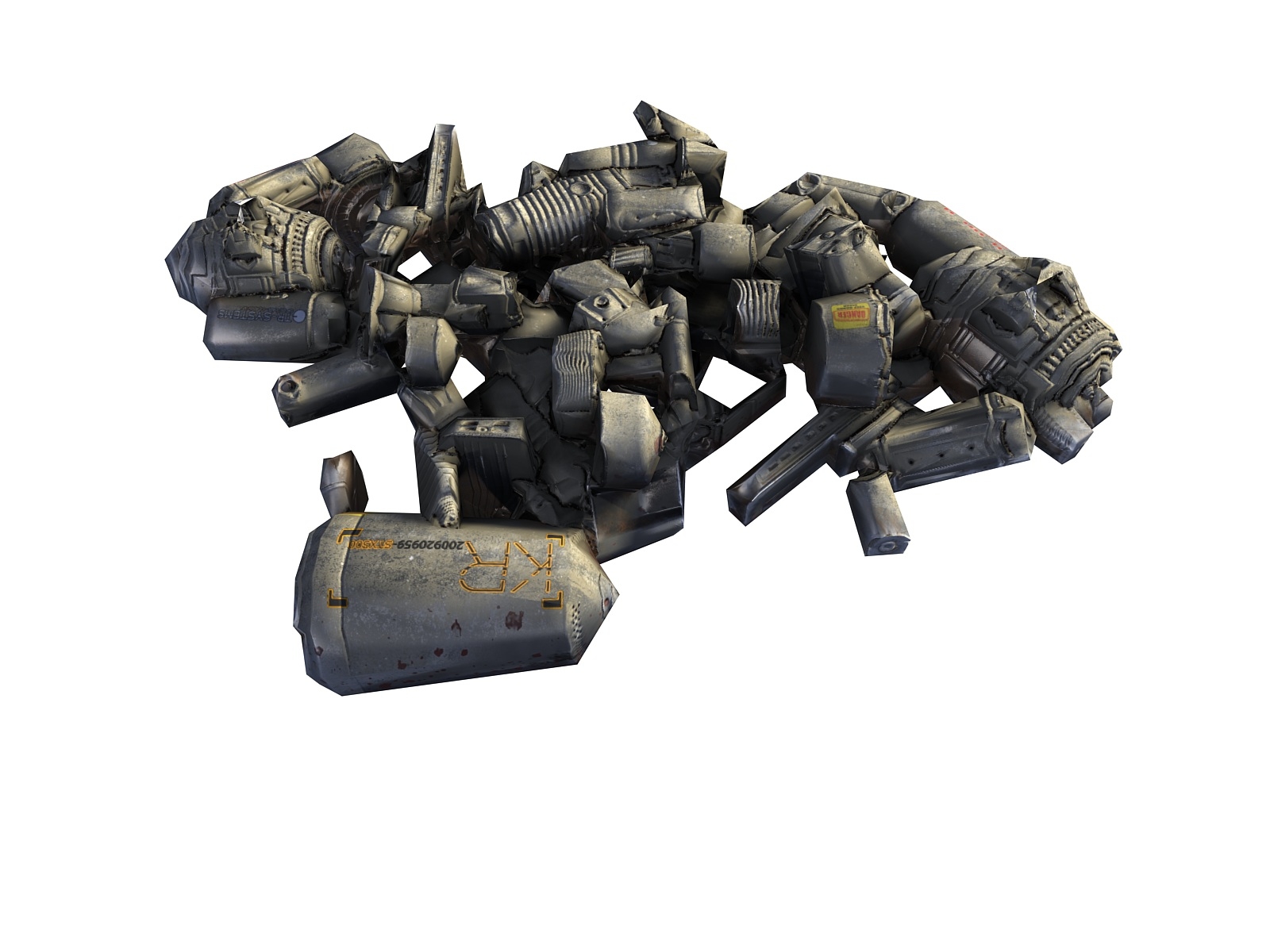 max spaceship scrap wreck