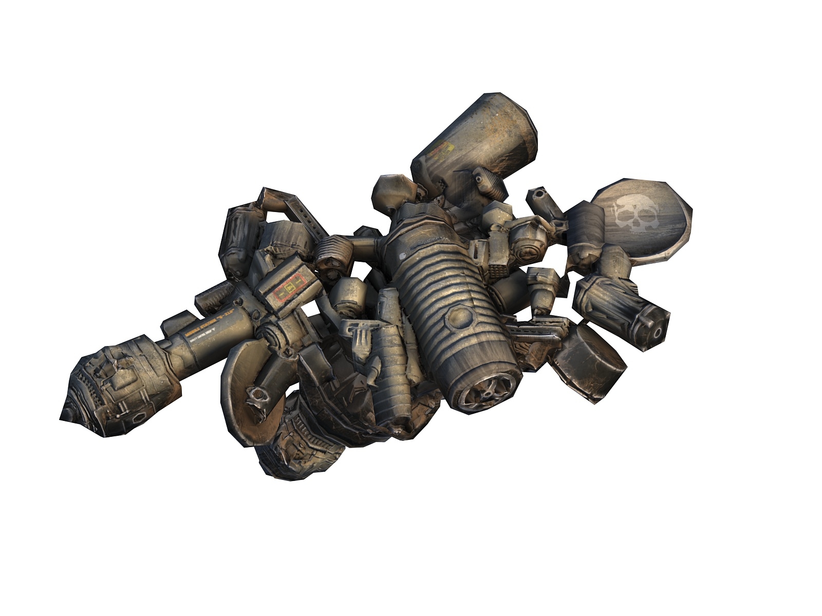 max spaceship scrap wreck