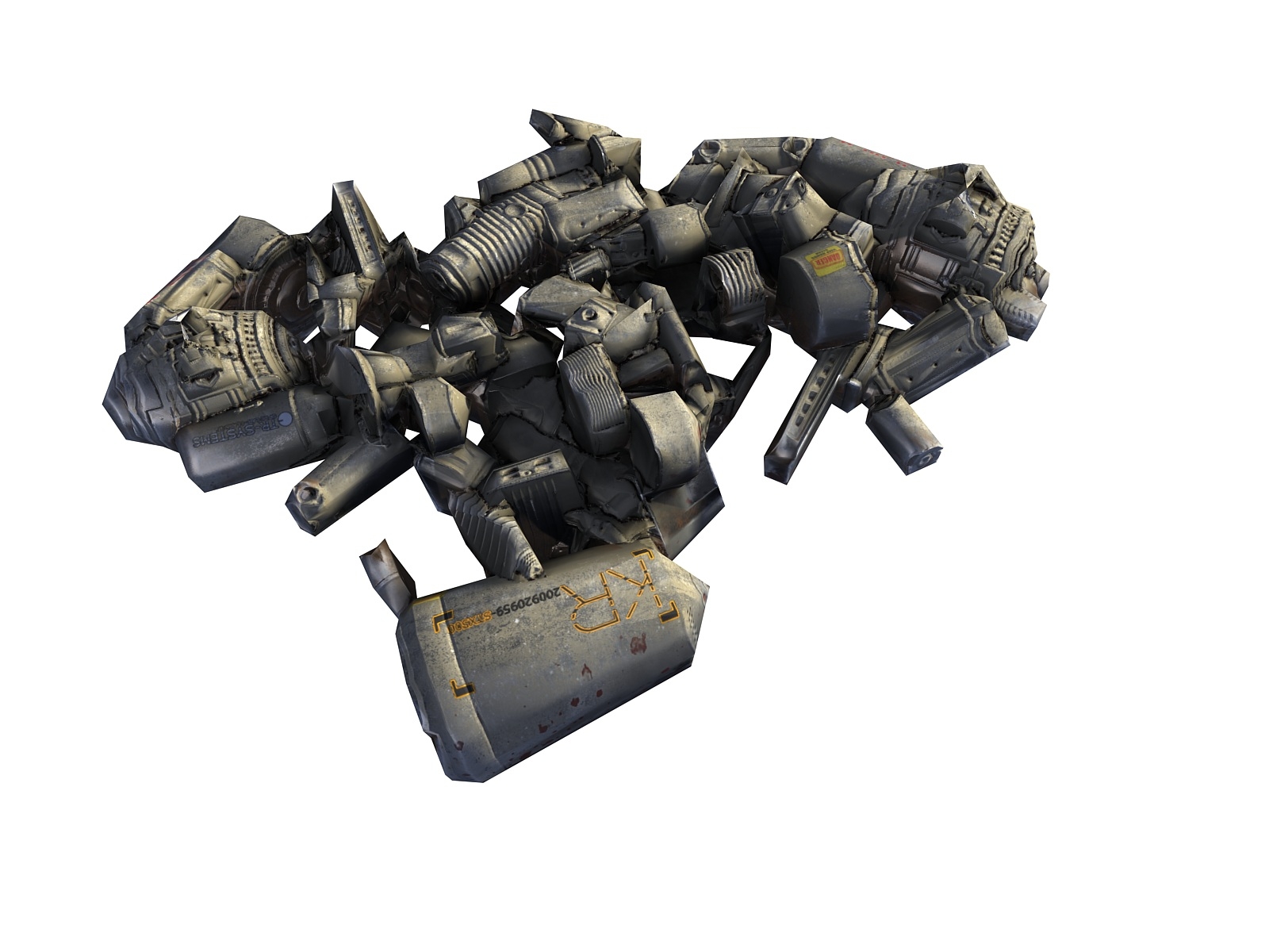 max spaceship scrap wreck