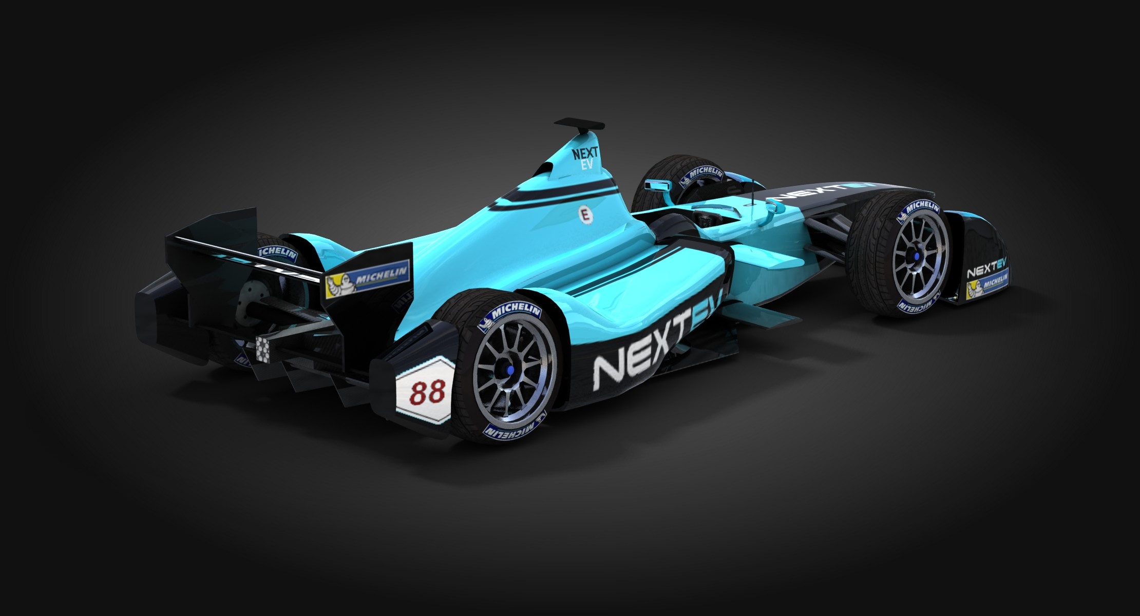 3d formula e teams pack model