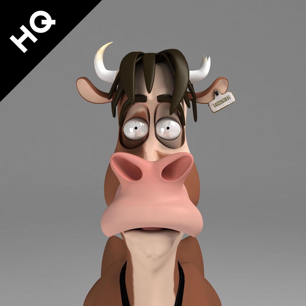 max cartoon cow