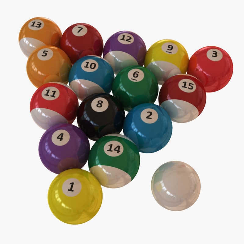obj pool balls obj pool balls