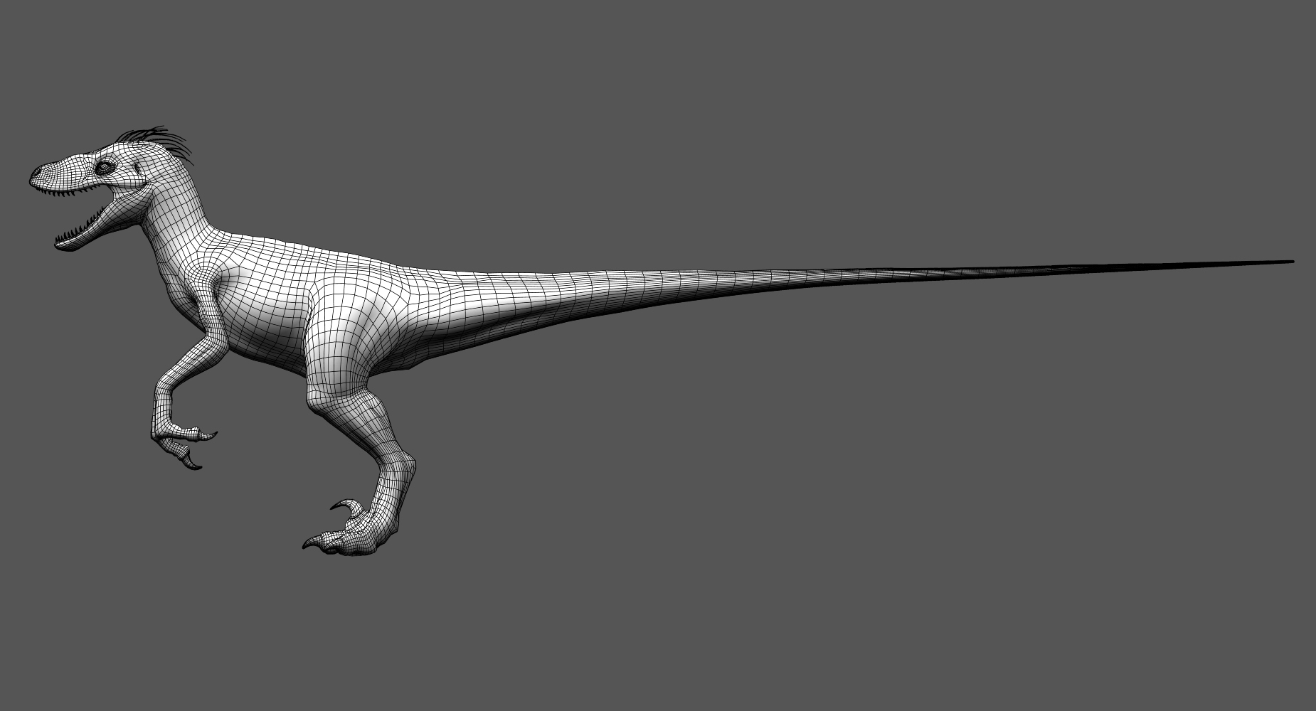 ma velociraptor animation