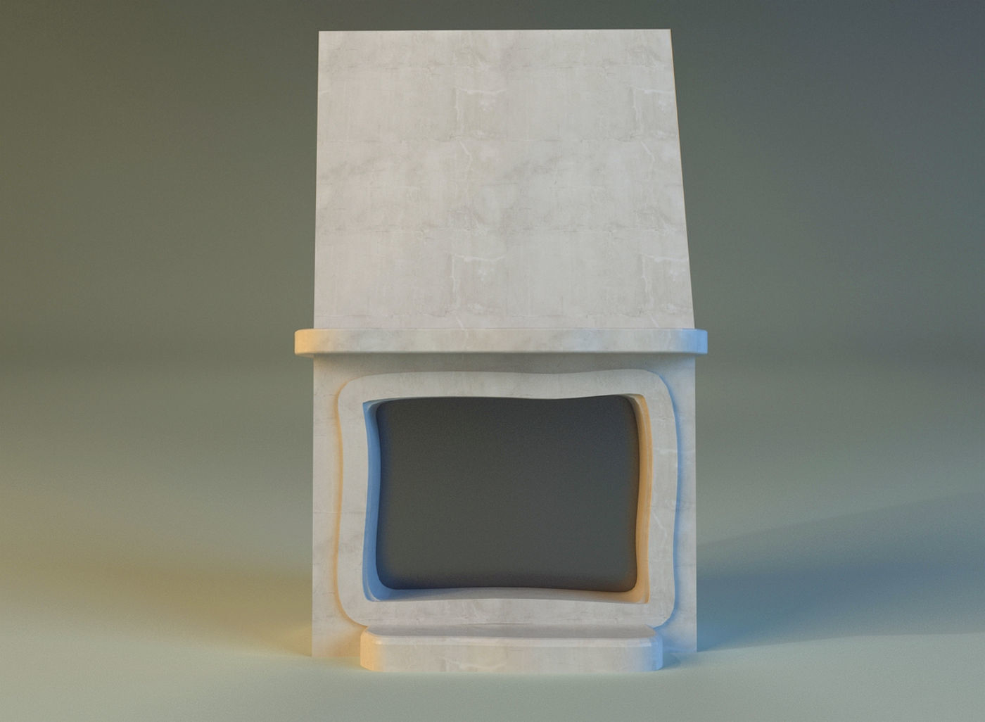 free fireplace 3d model
