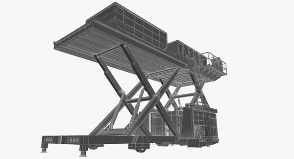 3dsmax aircraft loader device