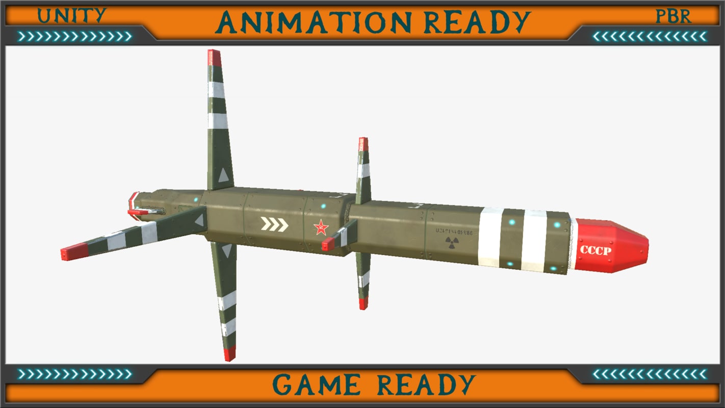 devastation heavy torpedo 3d model