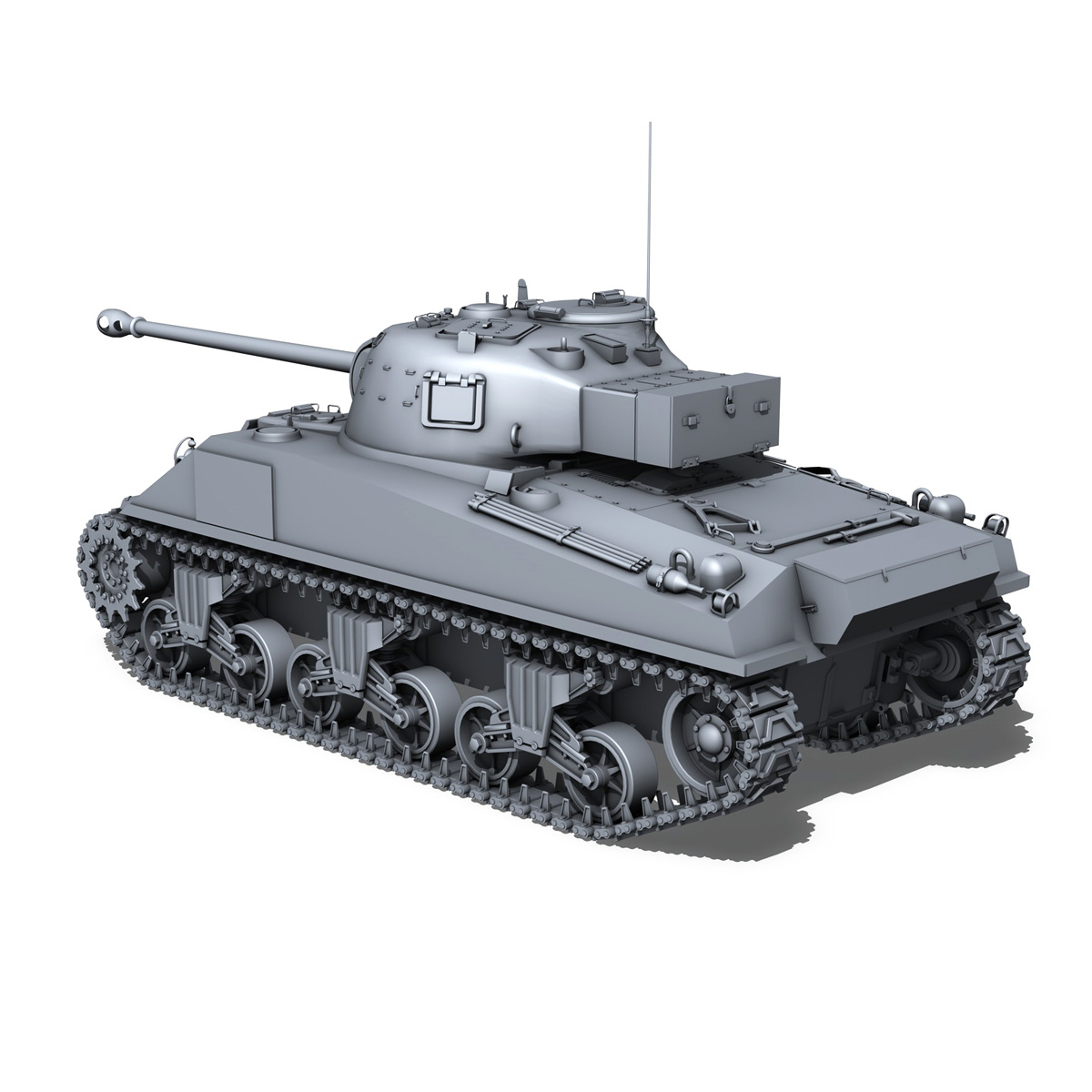 3d model m4 sherman firefly vc