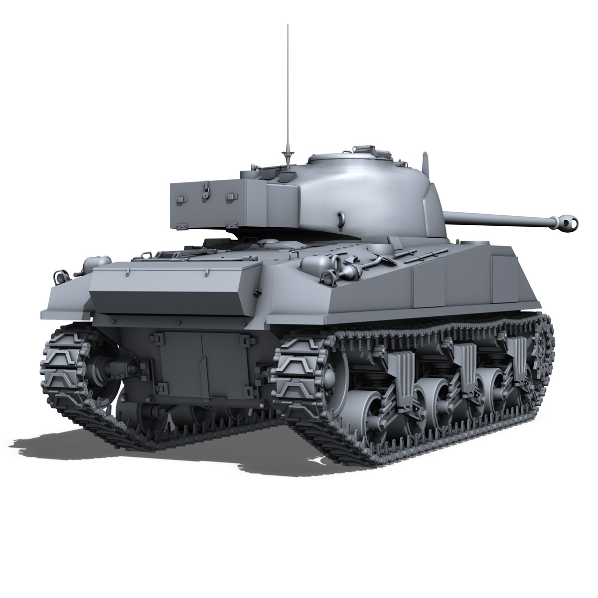 3d model m4 sherman firefly vc