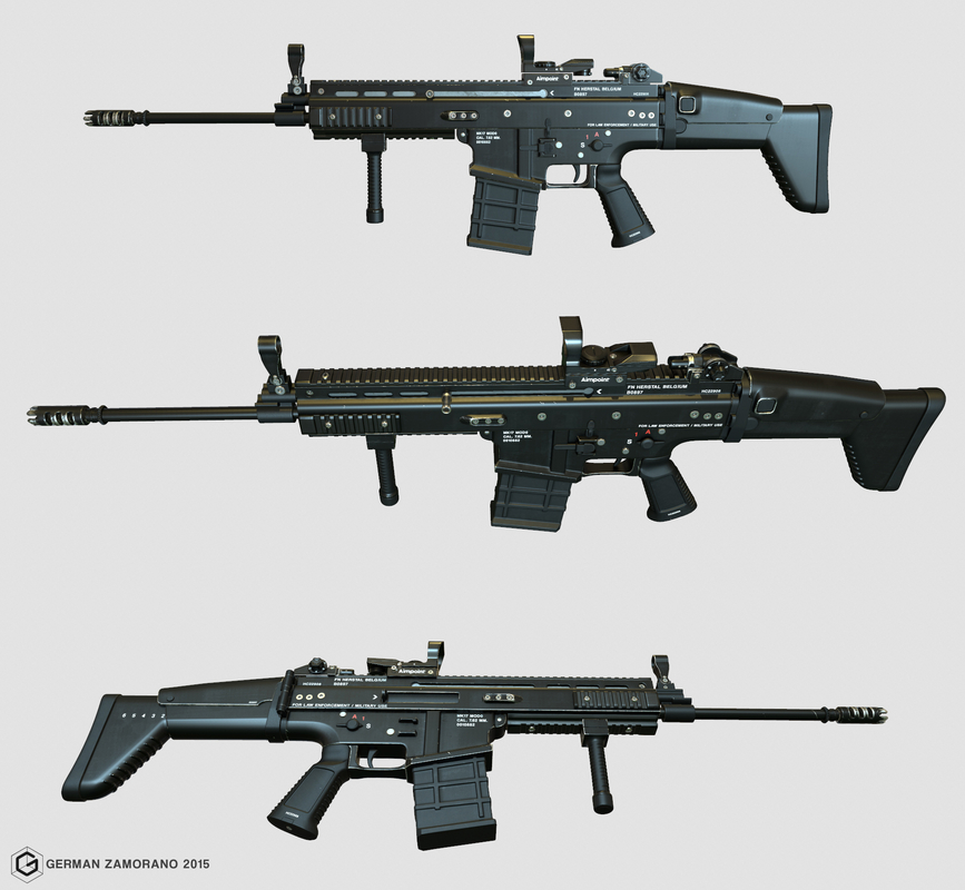 max scar-h rifle