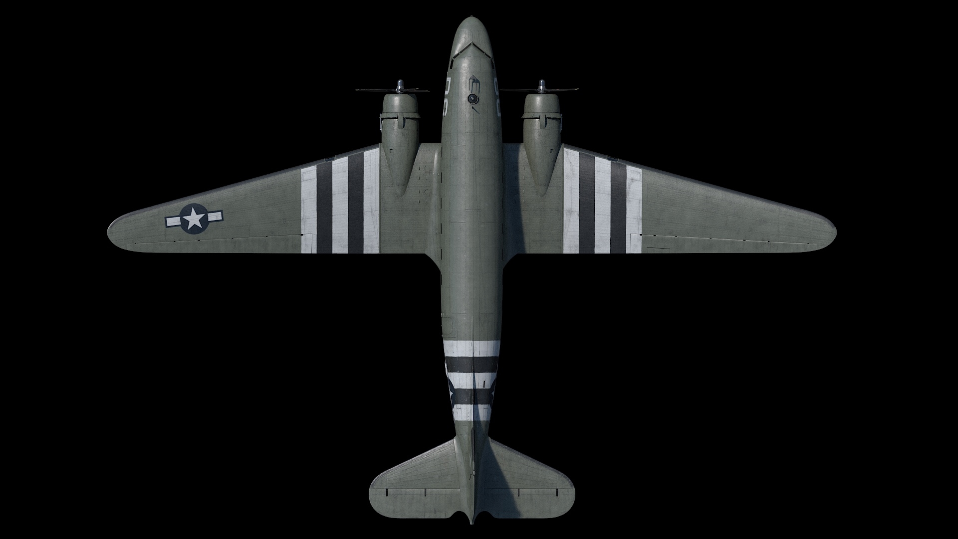 3d model douglas c-47 skytrain world s