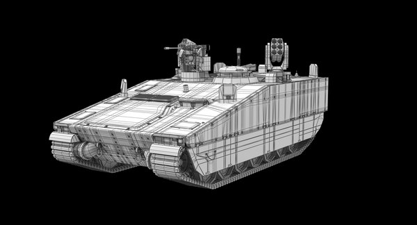 cv90 armadillo 3d max