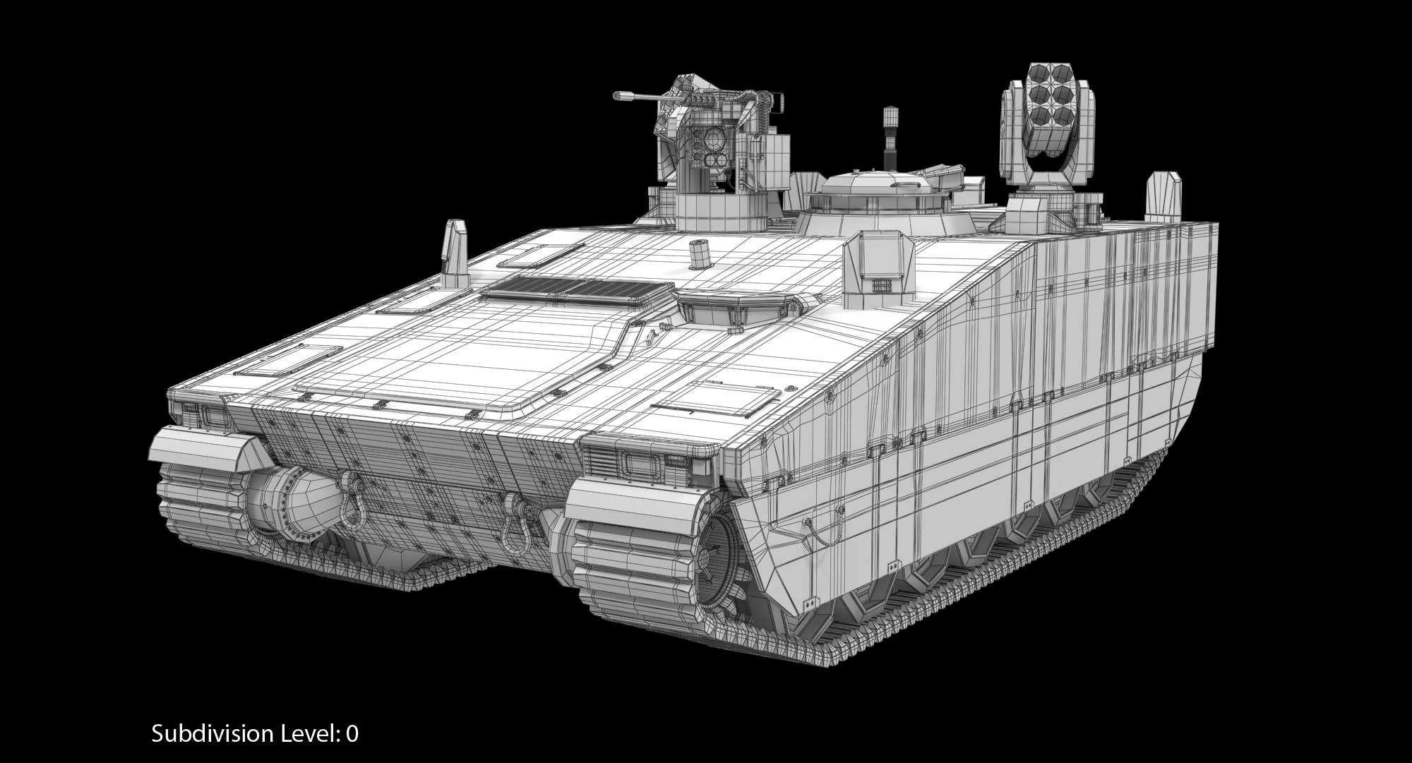 cv90 armadillo 3d max