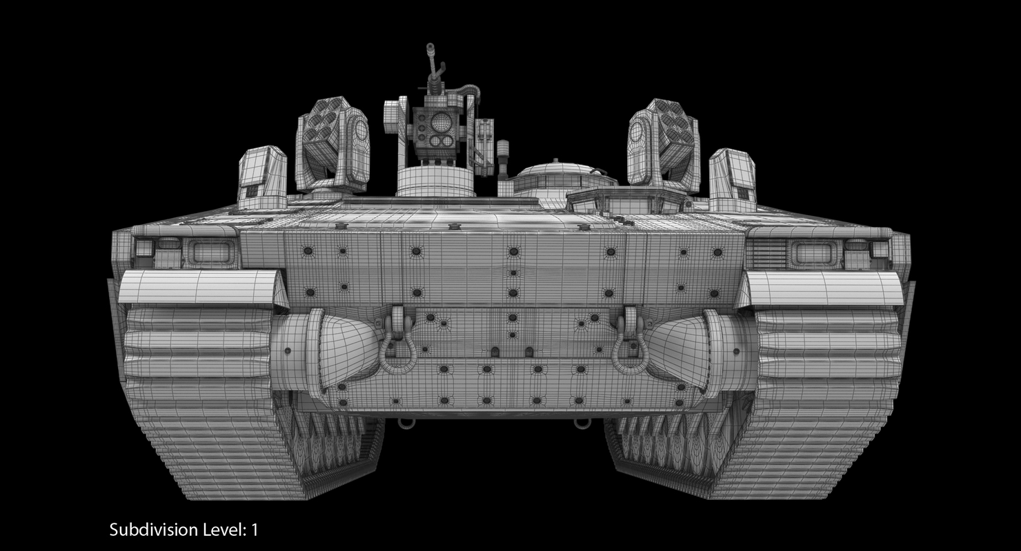 cv90 armadillo 3d max