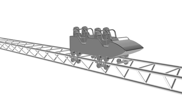 Rollercoaster 3D Models for Download | TurboSquid