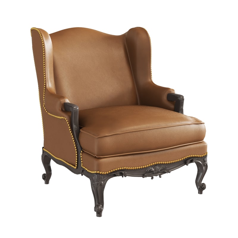 hutton baron wing chair max