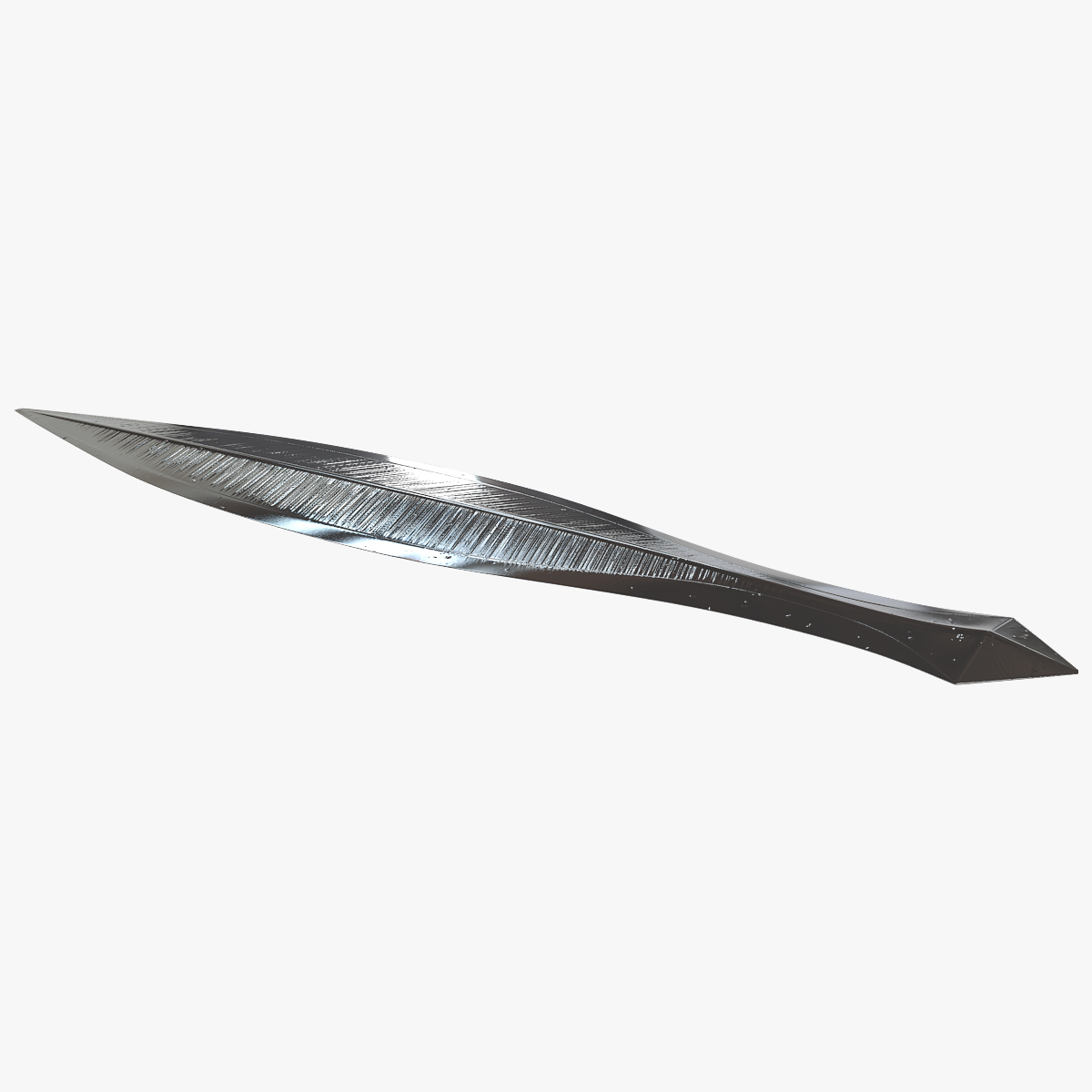 3d knife blade dagger model