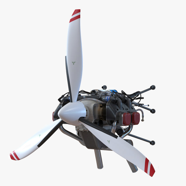 Shvetsov m-11 radial aircraft 3D model - TurboSquid 1552317