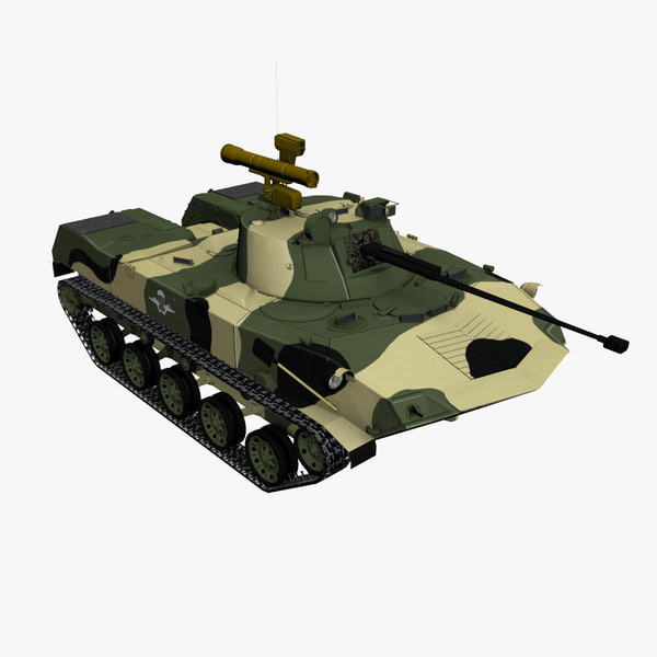 russian bmd 2 3d model
