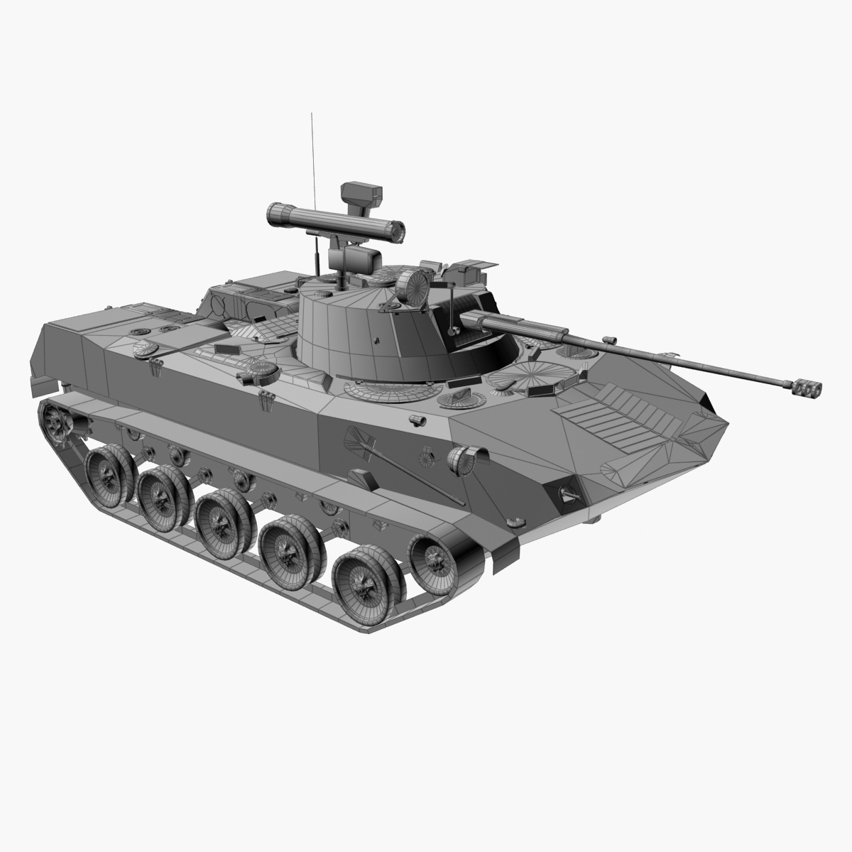 bmd-2 airborne vehicle 3d max
