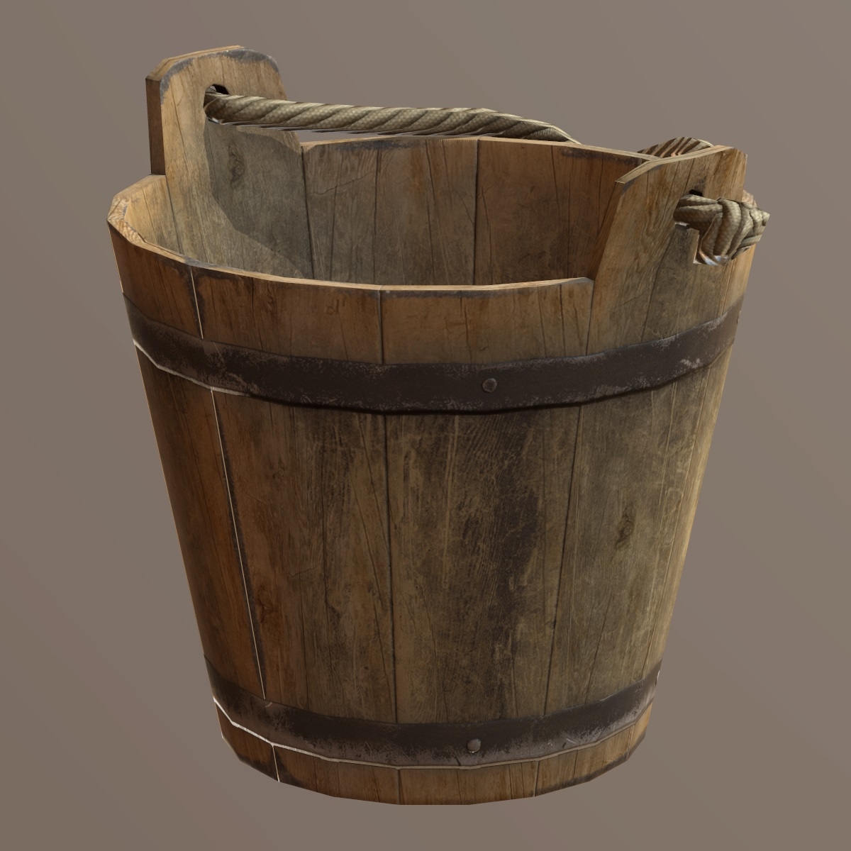 wooden bucket max