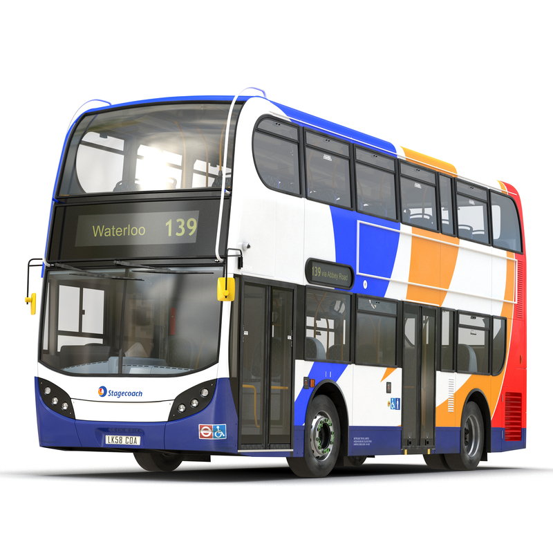 3ds max bus enviro400