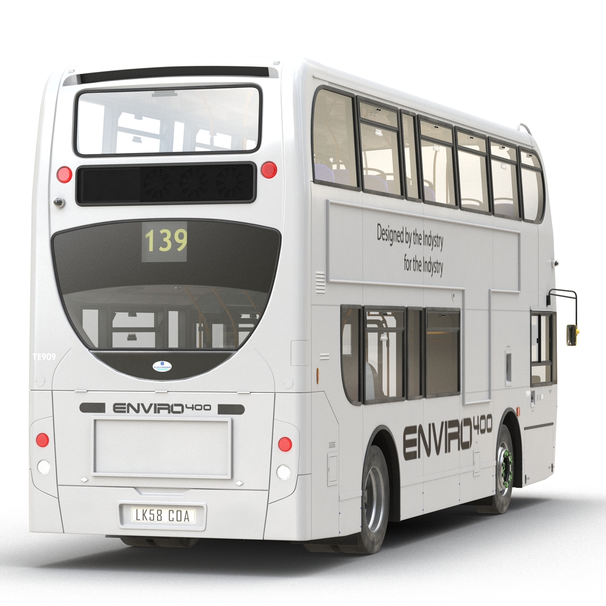3d alexander dennis bus enviro400