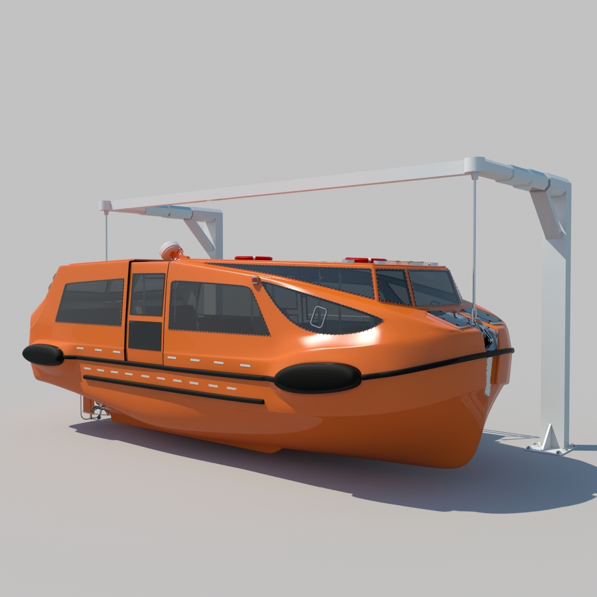 3d lifeboat tender