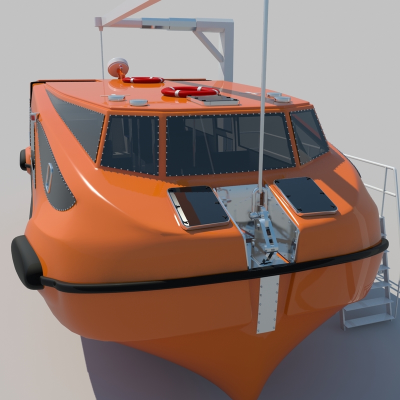 3d lifeboat tender