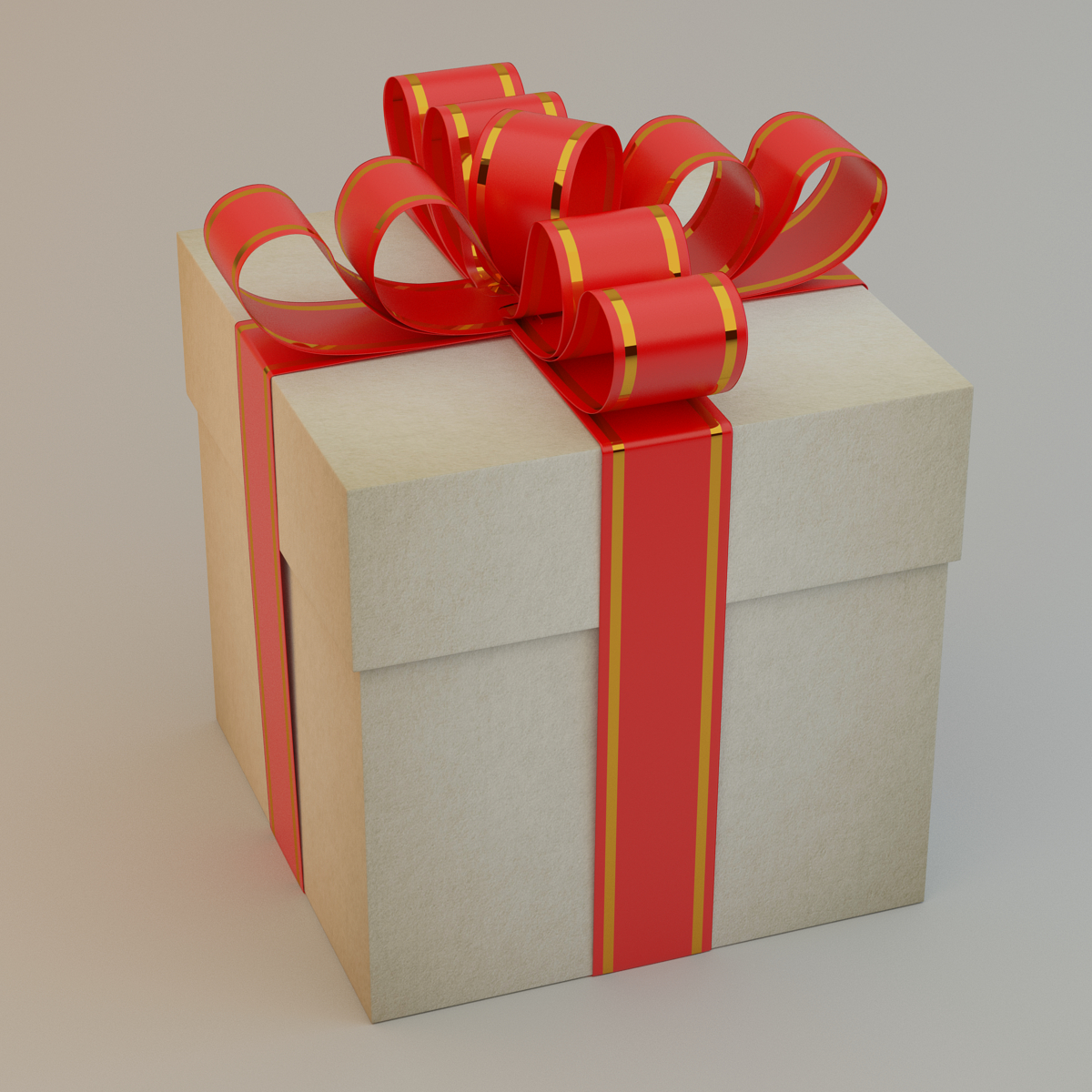 gift box 3d model