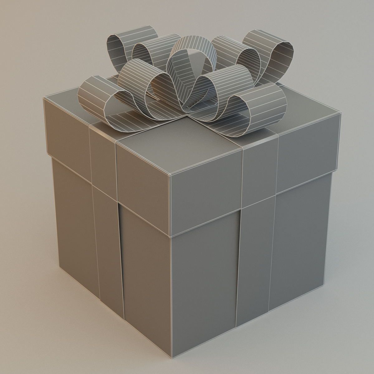 gift box 3d model