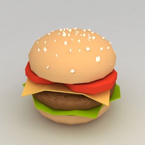 Burger 3D Models for Download | TurboSquid