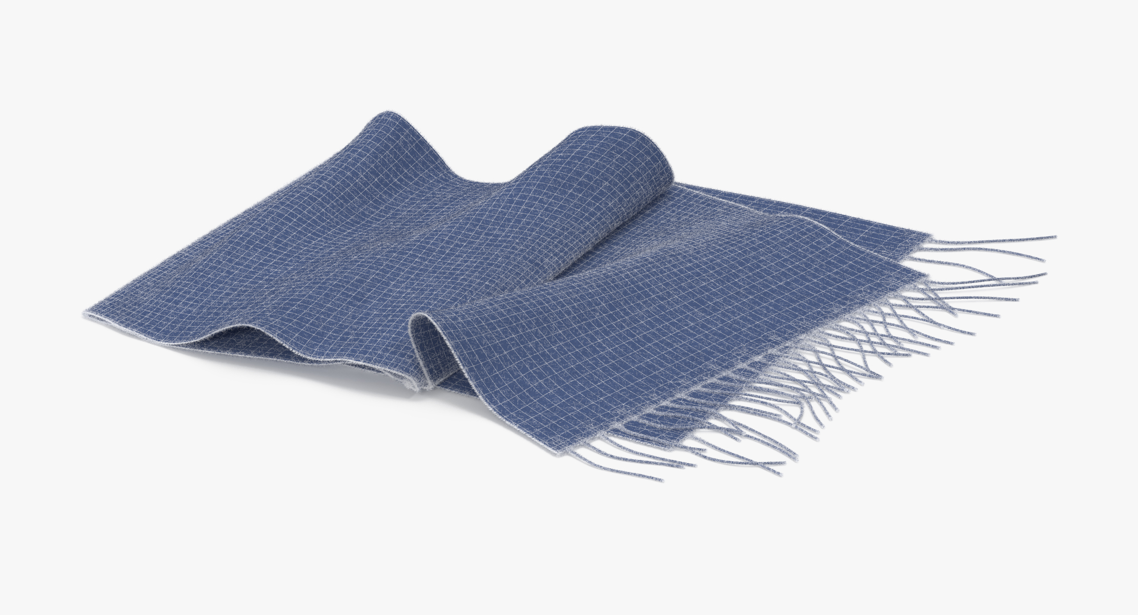 3d model scarf 02