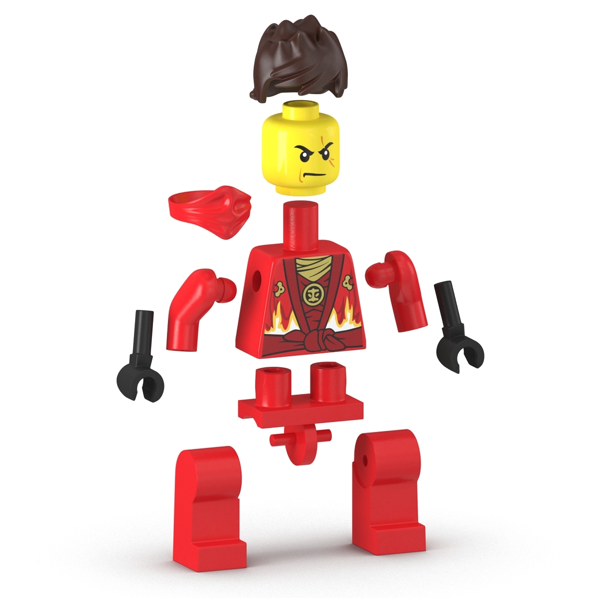 3d model kai lego ninjago