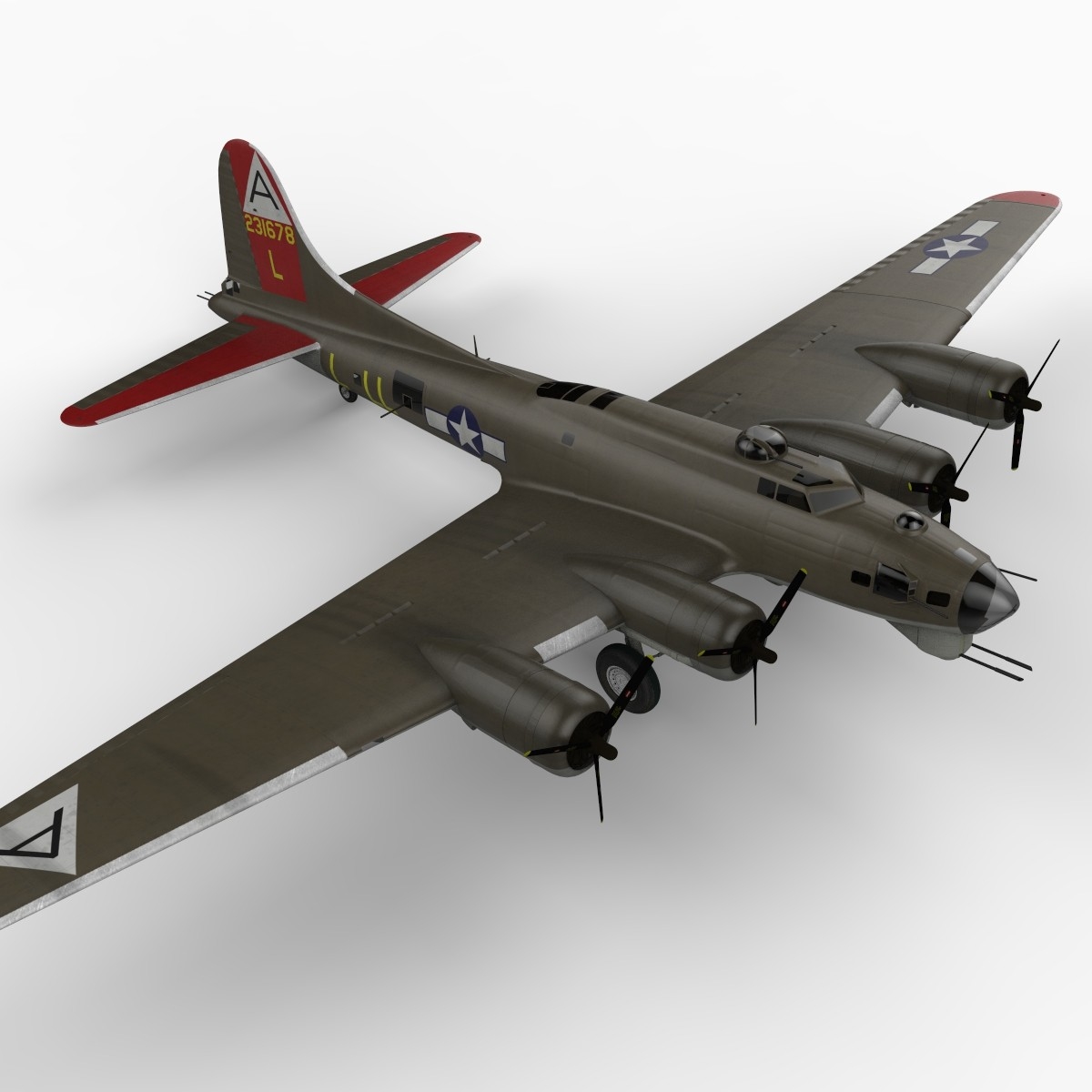 3d world war ii aircraft