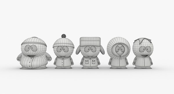 south park 3d model