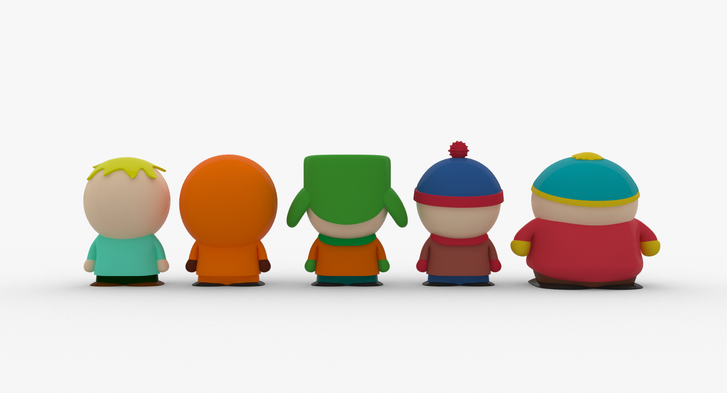 south park 3d model