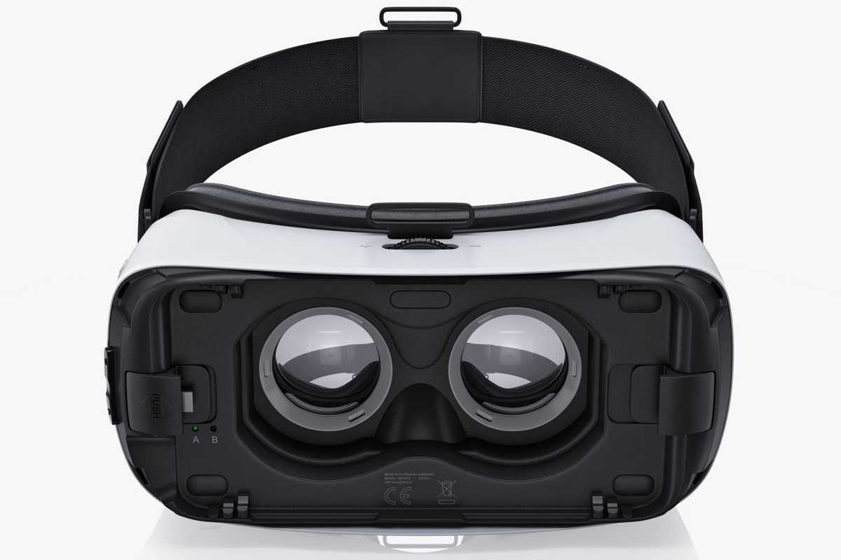 3d samsung gear vr headset model