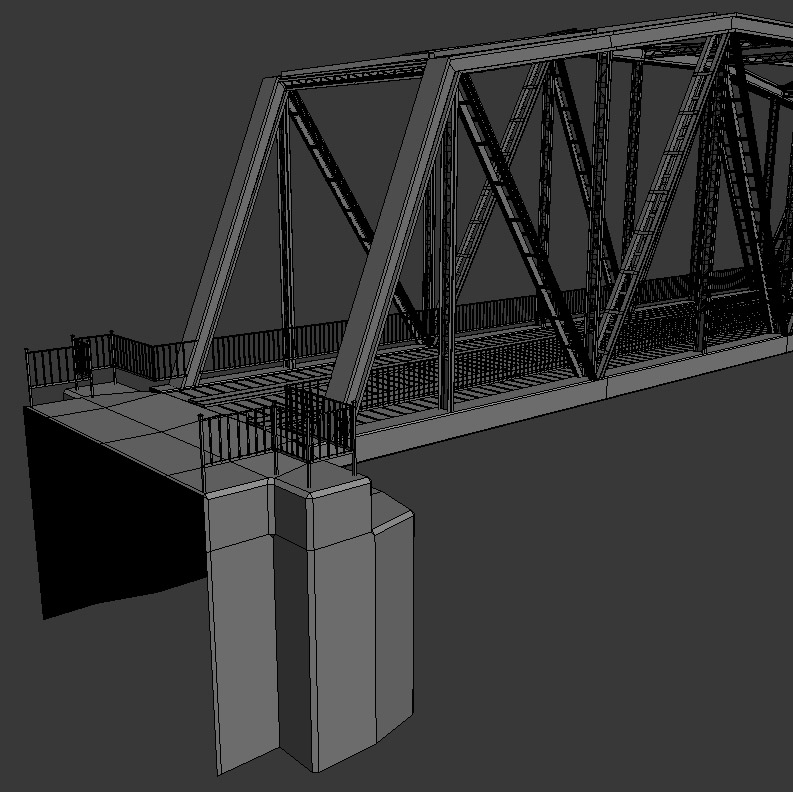 bridge 3d model