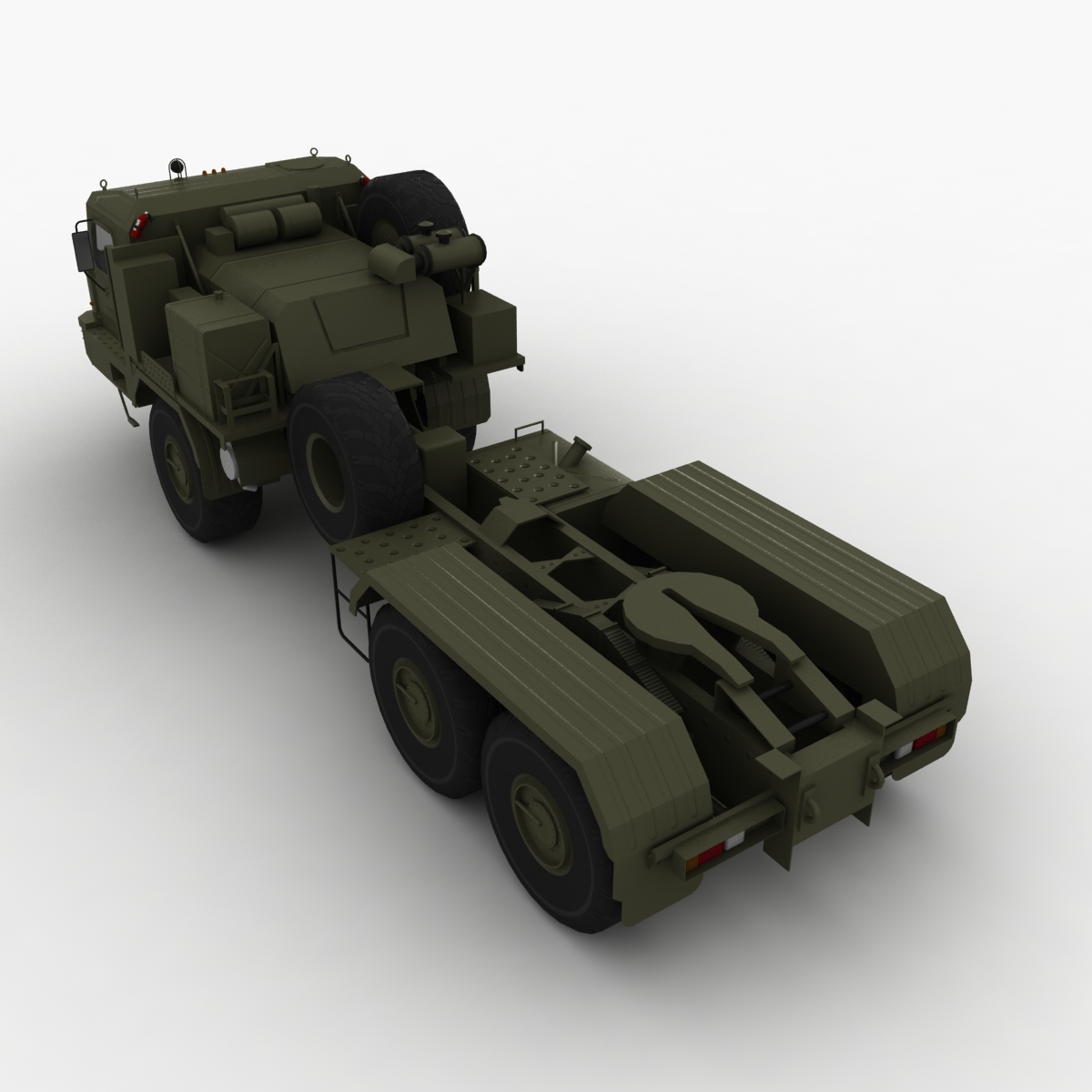 3d model of baz military russian