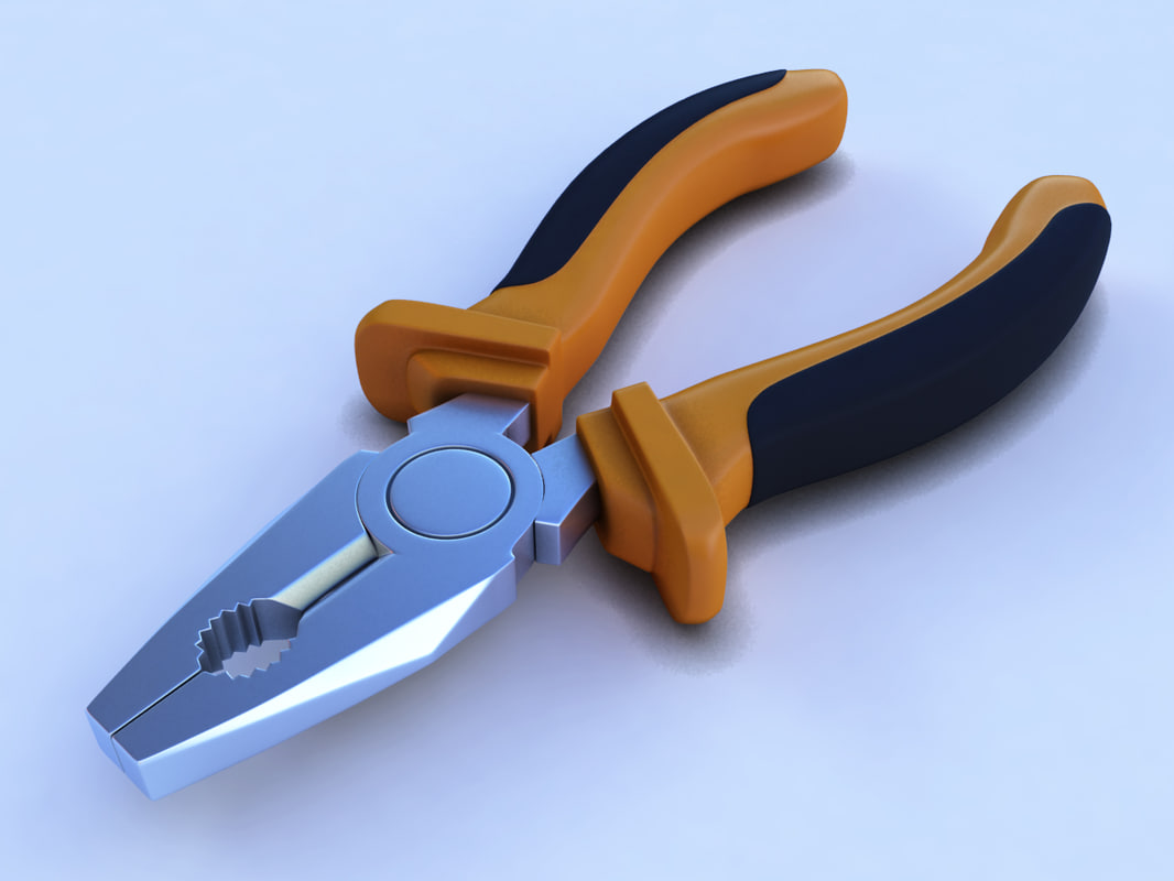 3d model pliers