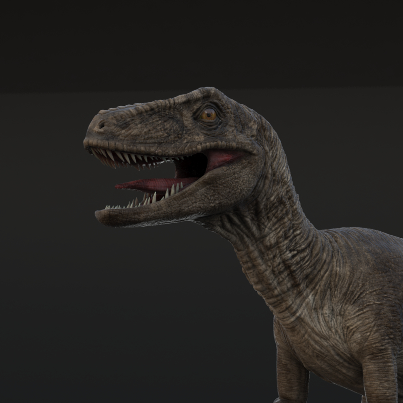 max realistic velociraptor raptor