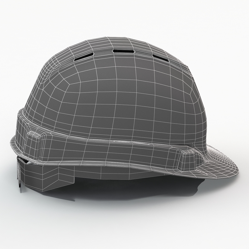 3ds max construction helmet v2