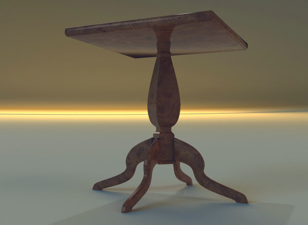 3d model table