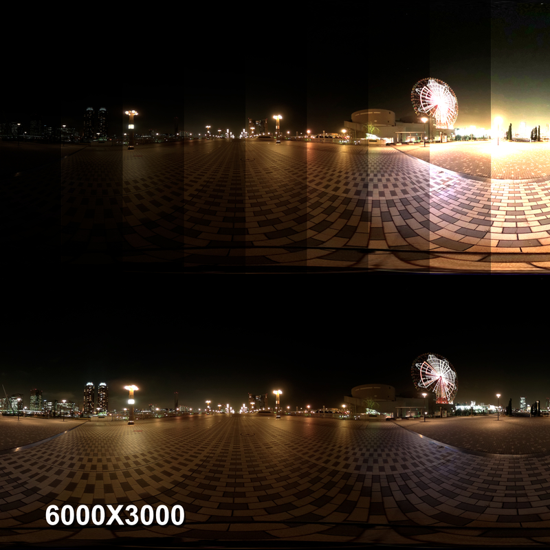 Texture hdr hdri night