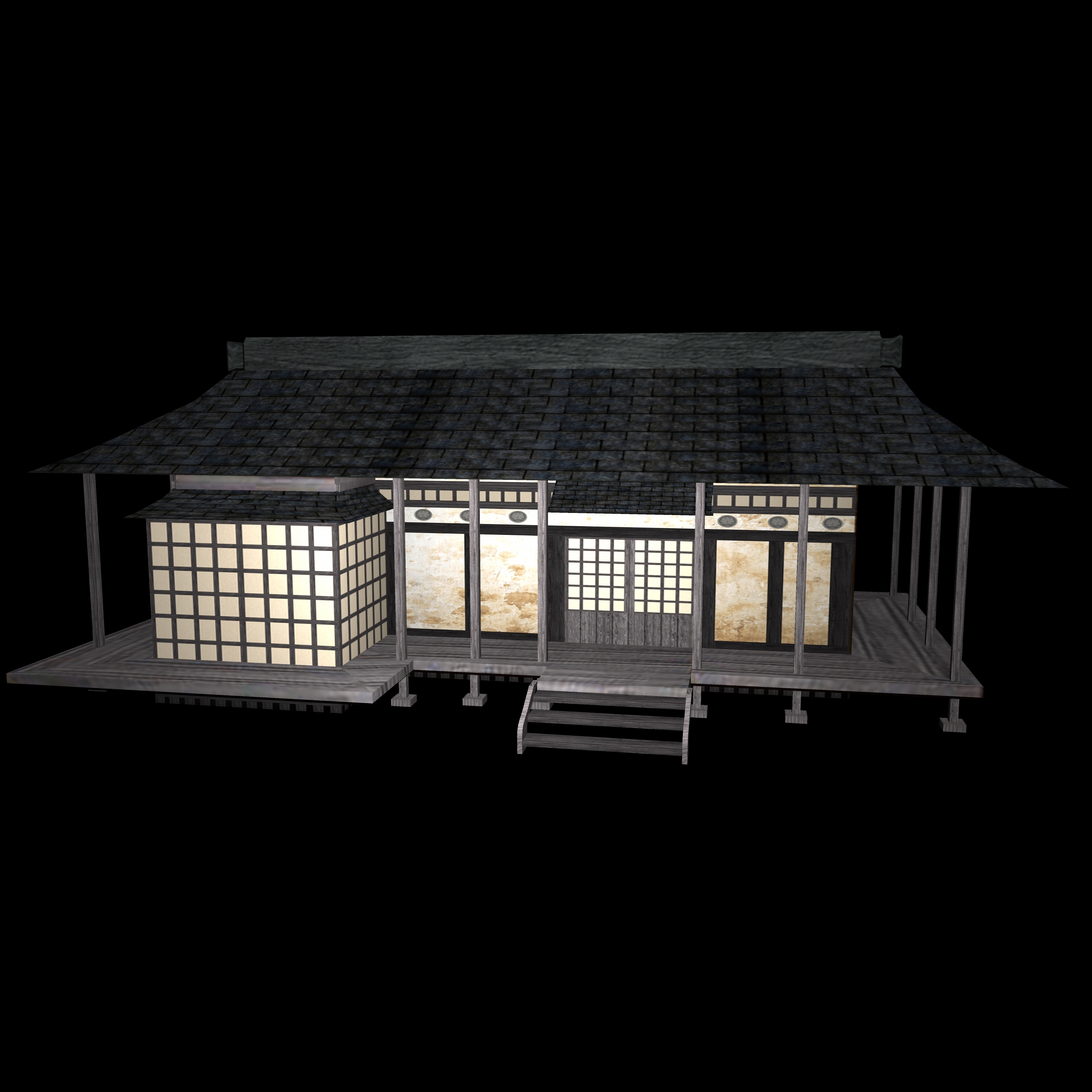 japonese house 3d model