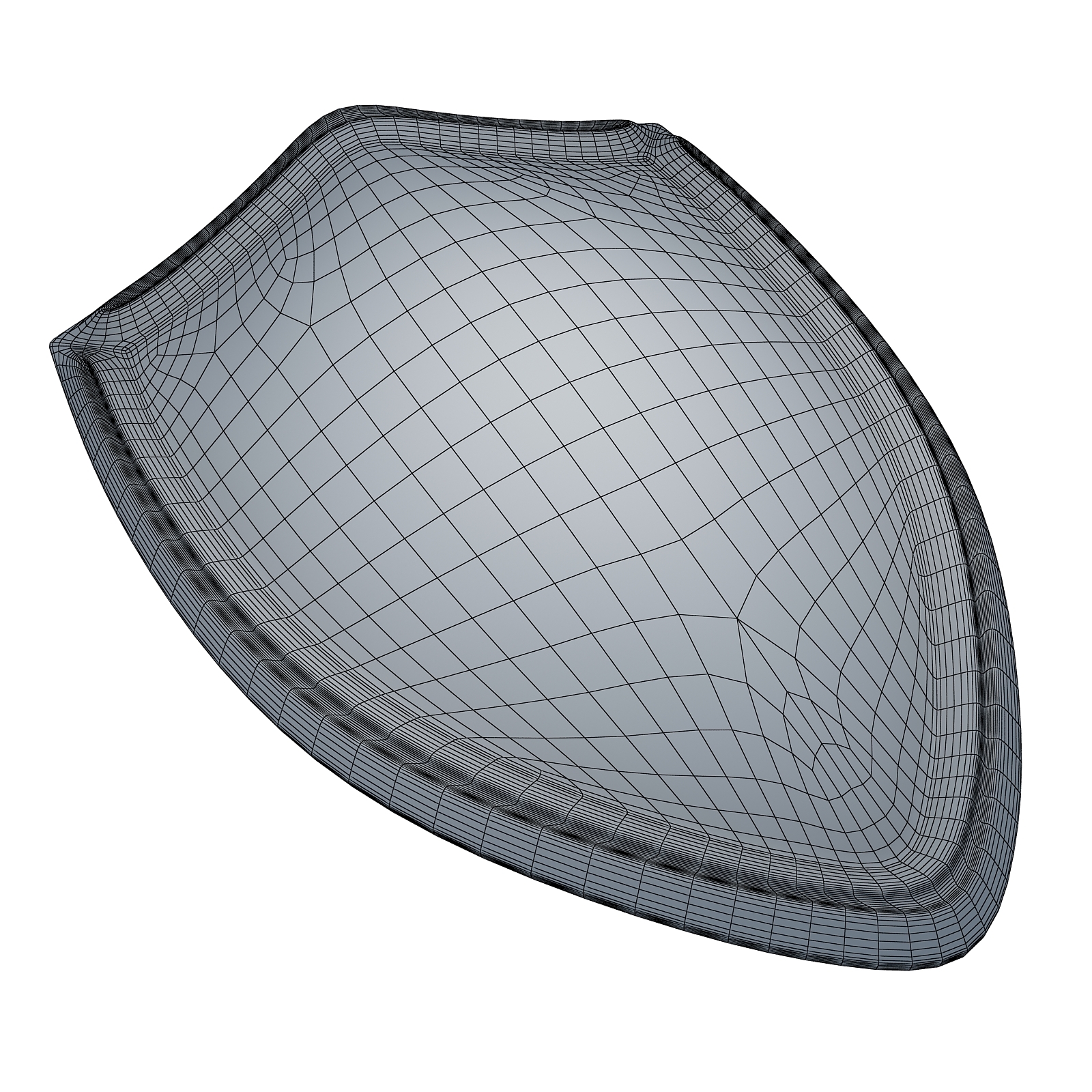 shield icon 3d max
