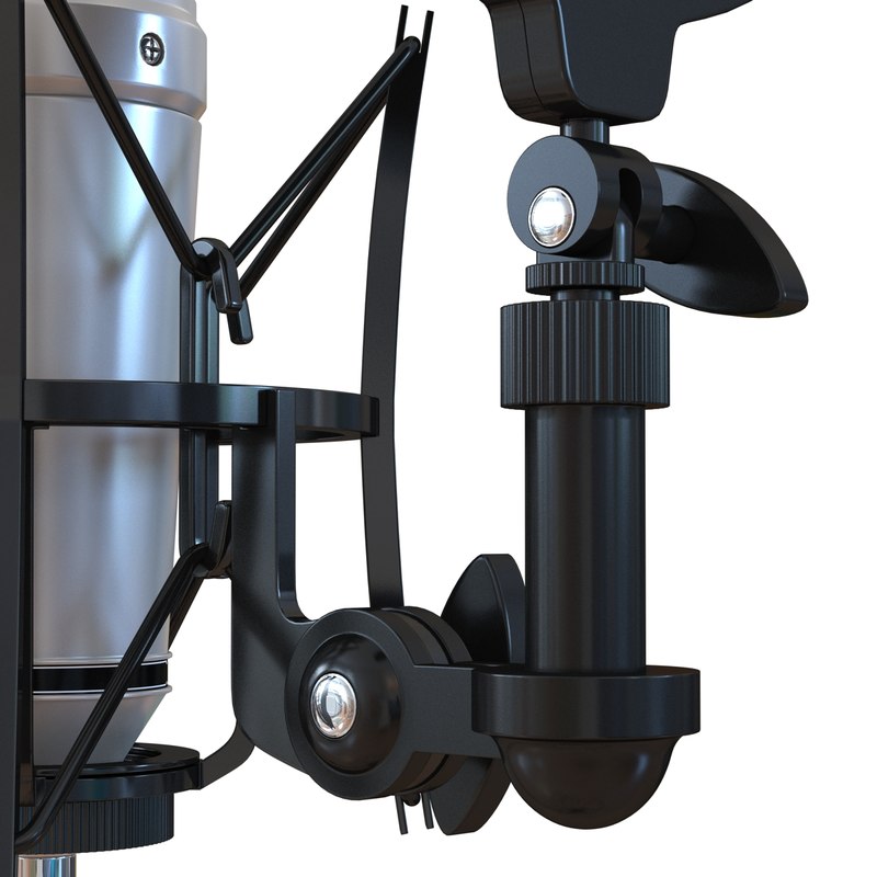 3d studio microphone