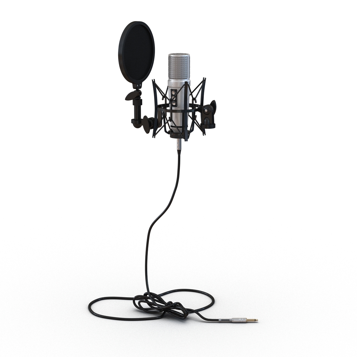 3d studio microphone