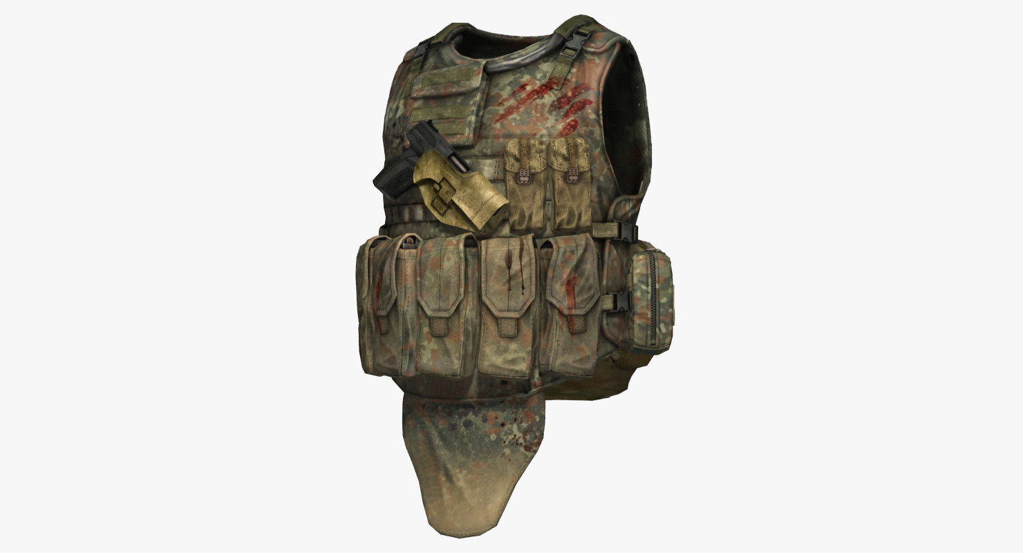 eagle industries tactical vest 3d model